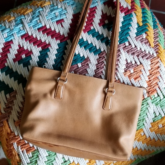 Fossil | Bags | Fossil Tan Leather Bag | Poshmark